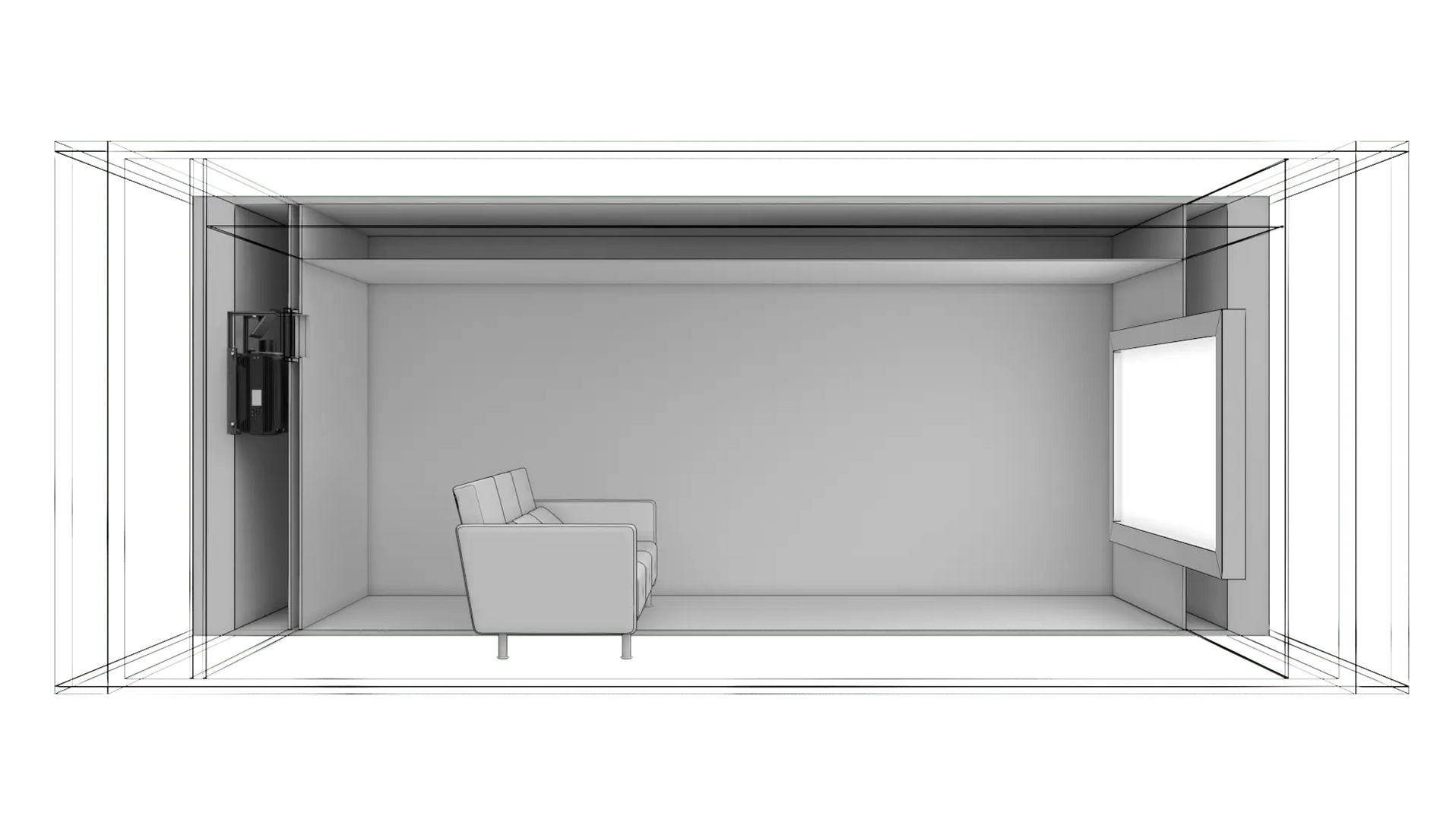 Vertical Projector Mirror Mount — SRND Store